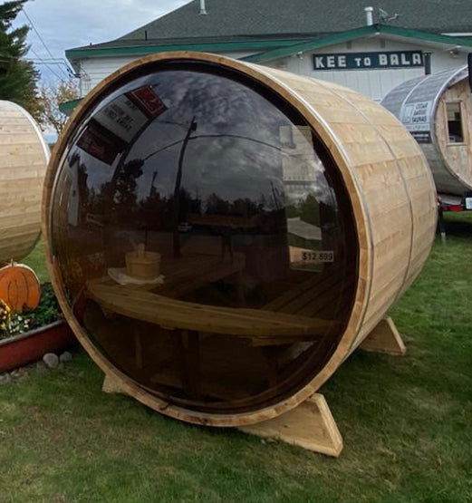 Full Panoramic Bubble Window | Panoramic Windows – The Muskoka Sauna Co